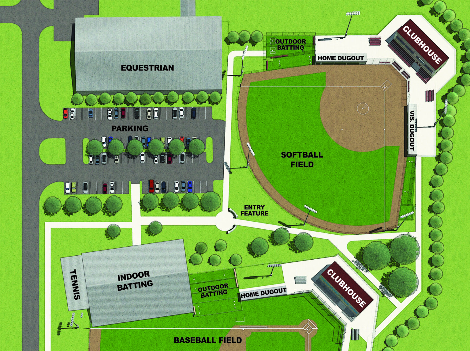 Construction of new softball field, long-term needs of 3 sports, gets ...